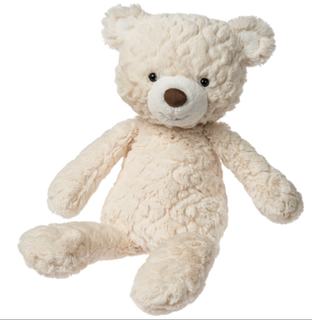 CREAM PUTTY BEAR MEDIUM – Buttercup Baby Co.
